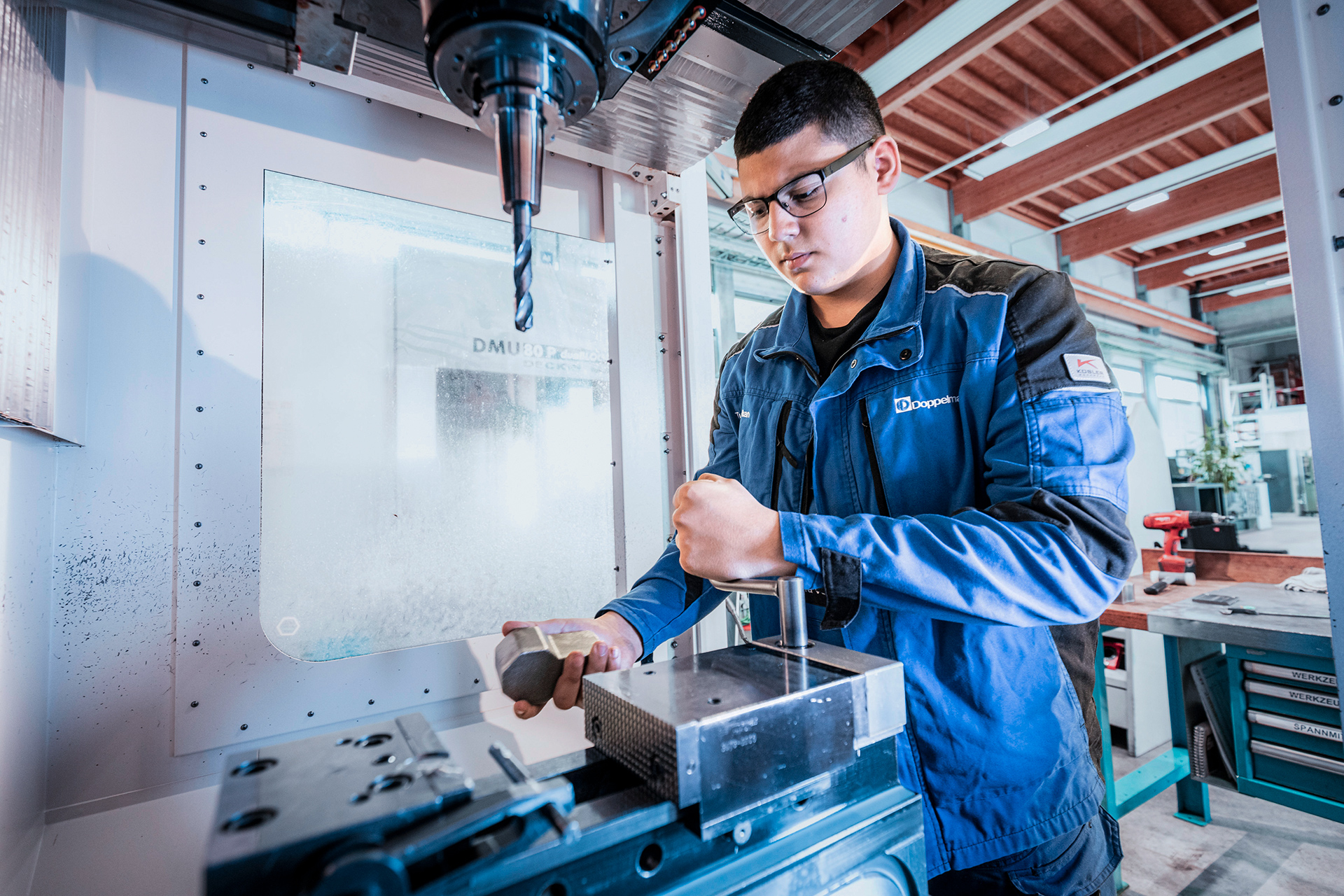 Lehre Zerspanungstechnik bei Doppelmayr