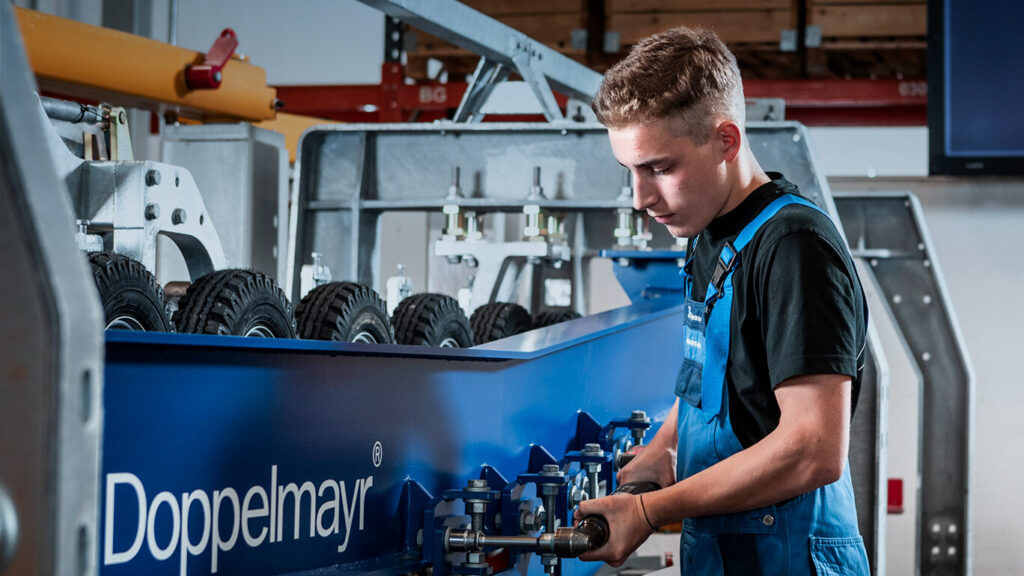 Lehre Maschinenbautechnik bei Doppelmayr